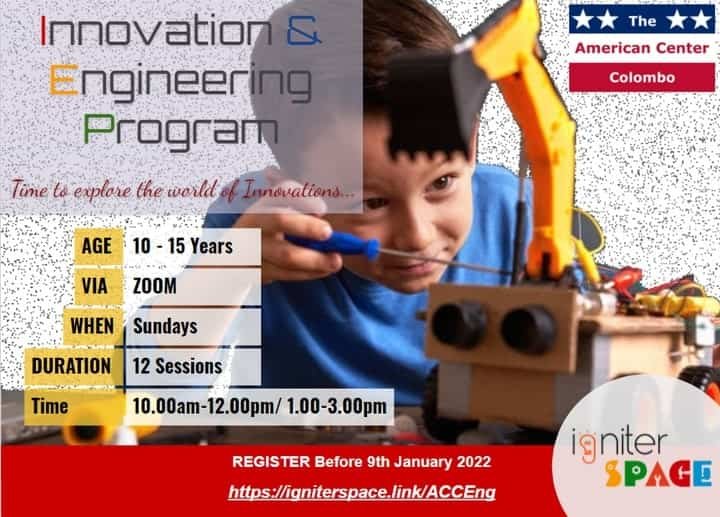 American Center Colombo - Online Innovation & Engineering Program ...