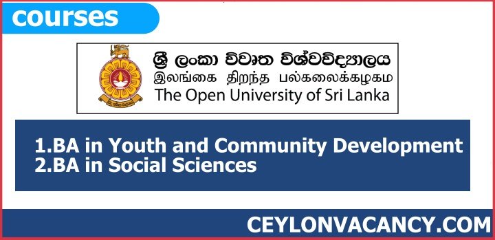 BA in Youth and Community Development&BA in Social Sciences – Open ...